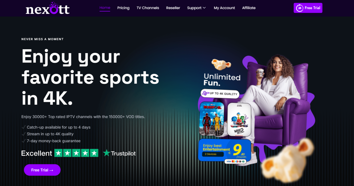 5 Best IPTV for NFL Games in 2026 - Increditools